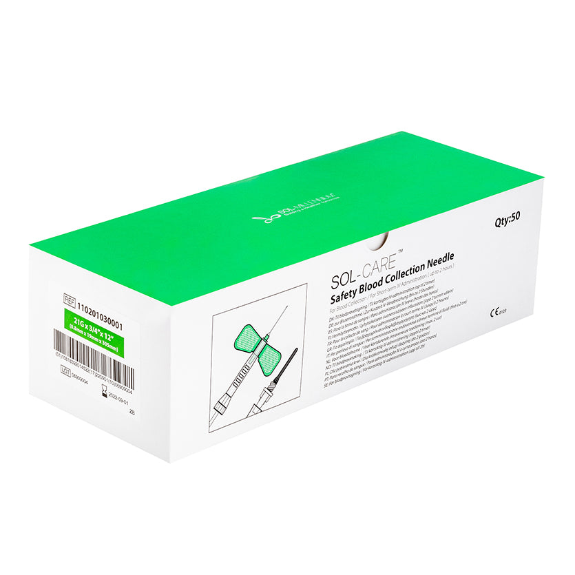 Sol-Care® Safety Blood Collection Needle – SolM US 2B2 eCommerce